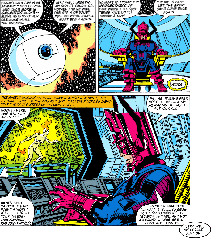The Peerless Power of Comics!: The Conscience Of Galactus!