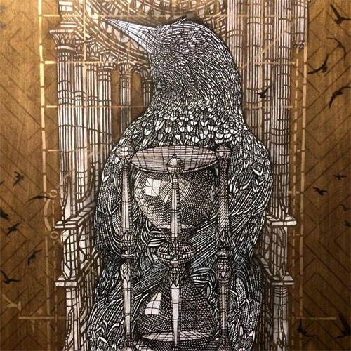 My Owl Barn: Street Art by Monkey Bird