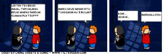 Komik Sunda: "Listrik" (bagian 1)