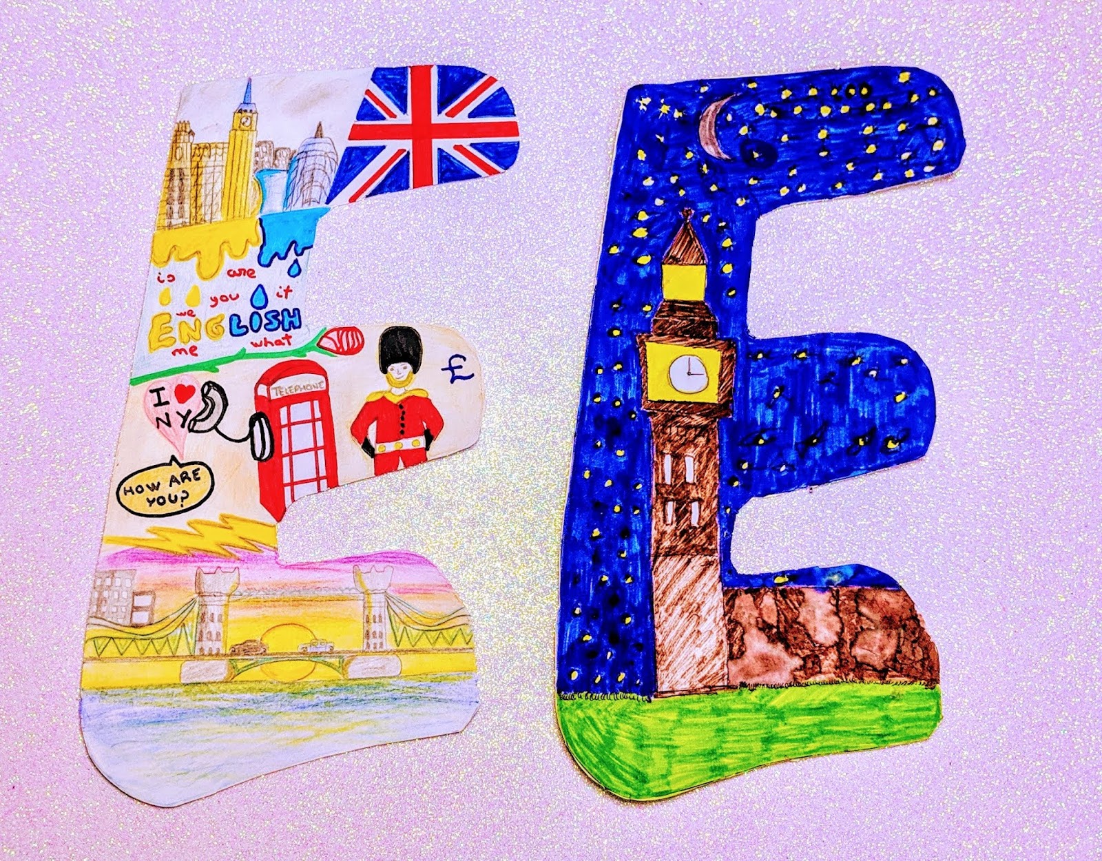 Marta English: Decorating our English corner 1ºB Bilingual Section