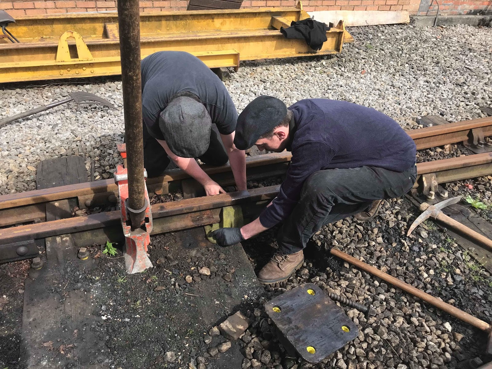 North Tyneside Steam Railway: P-Way Maintenance
