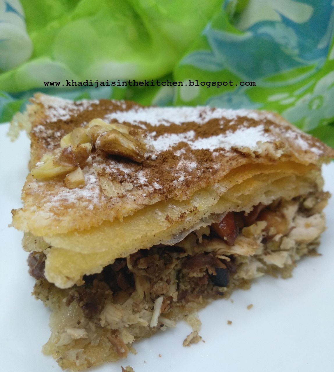 Khadija is in the Kitchen: PASTILLA AU POULET / CHICKEN PASTILLA ...