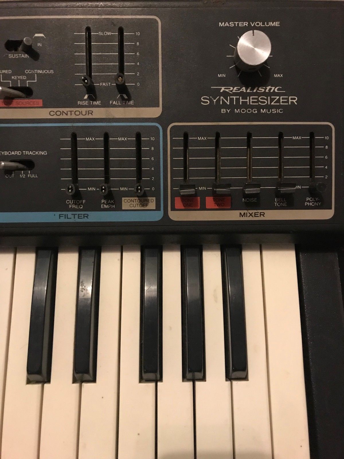 MATRIXSYNTH: MOOG Realistic Concertmate MG-1 Radio Shack Analog ...