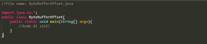 Program Java #6 – Membuat int read(byte[] buffer, int offset, int length)