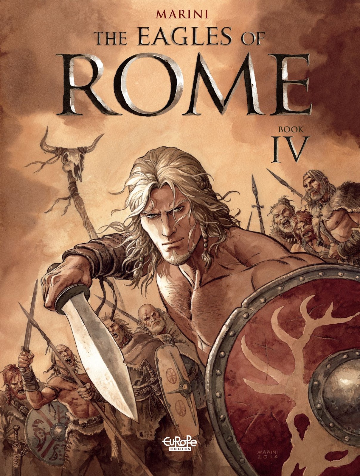 The Audiophile : Comic Review: The Eagles of Rome by Enrico Marini