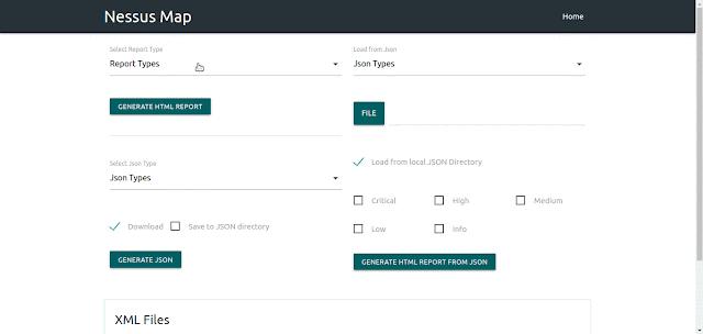 Nessus Map Parse Nessus Files And Shows Output In Interactive Ui