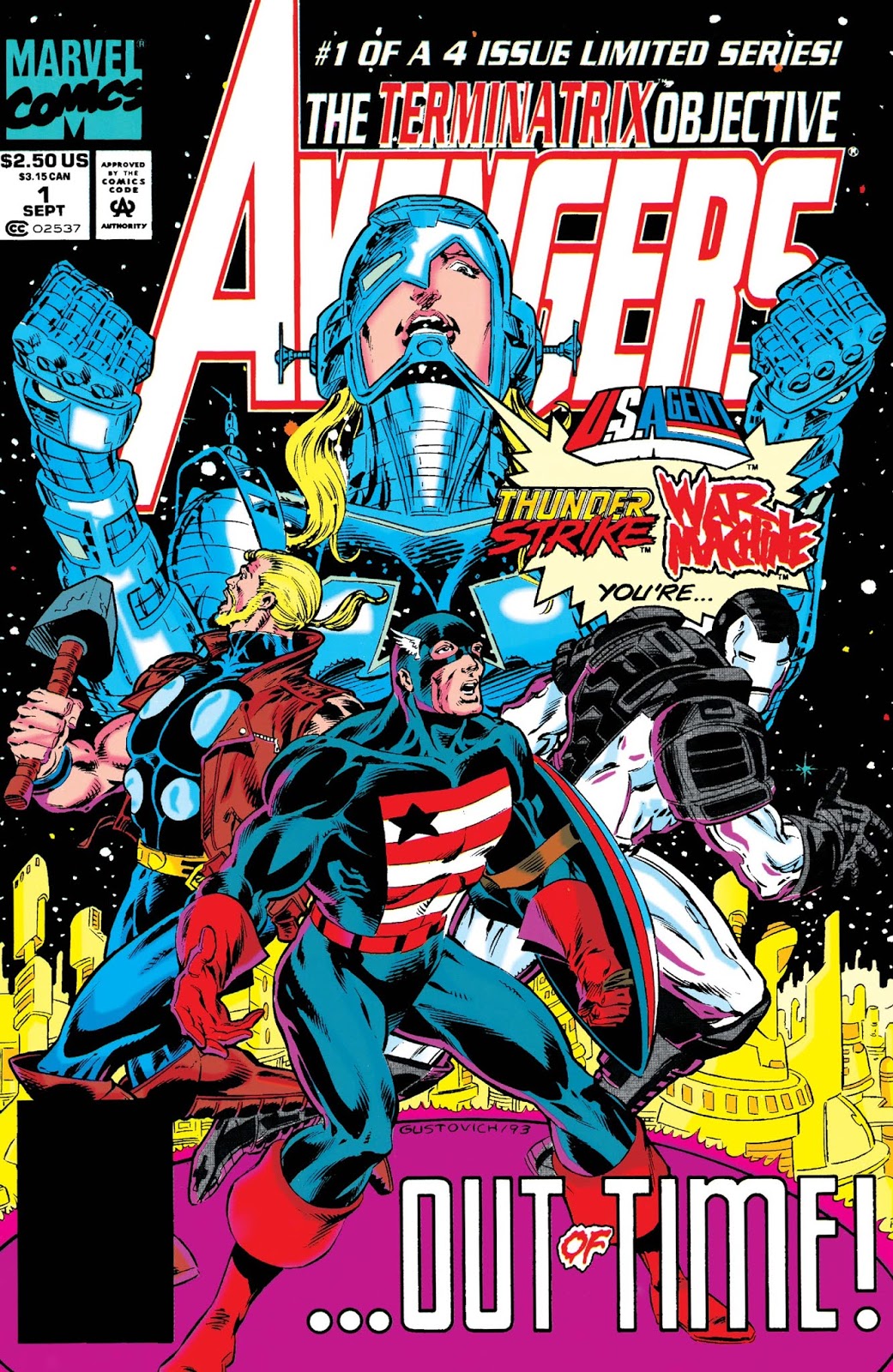Descargar Comic Avengers The Terminatrix Objective 4/4 (1993) | Puercomix