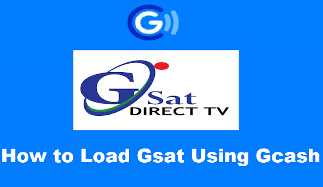 How to Load GSat/GPinoy Using Gcash