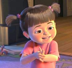 As time passed by....: Cute BOO ~ Monsters Inc.