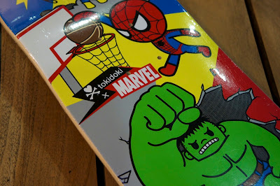 i - first person singular: Tokidoki x Marvel Skateboard Deck 2
