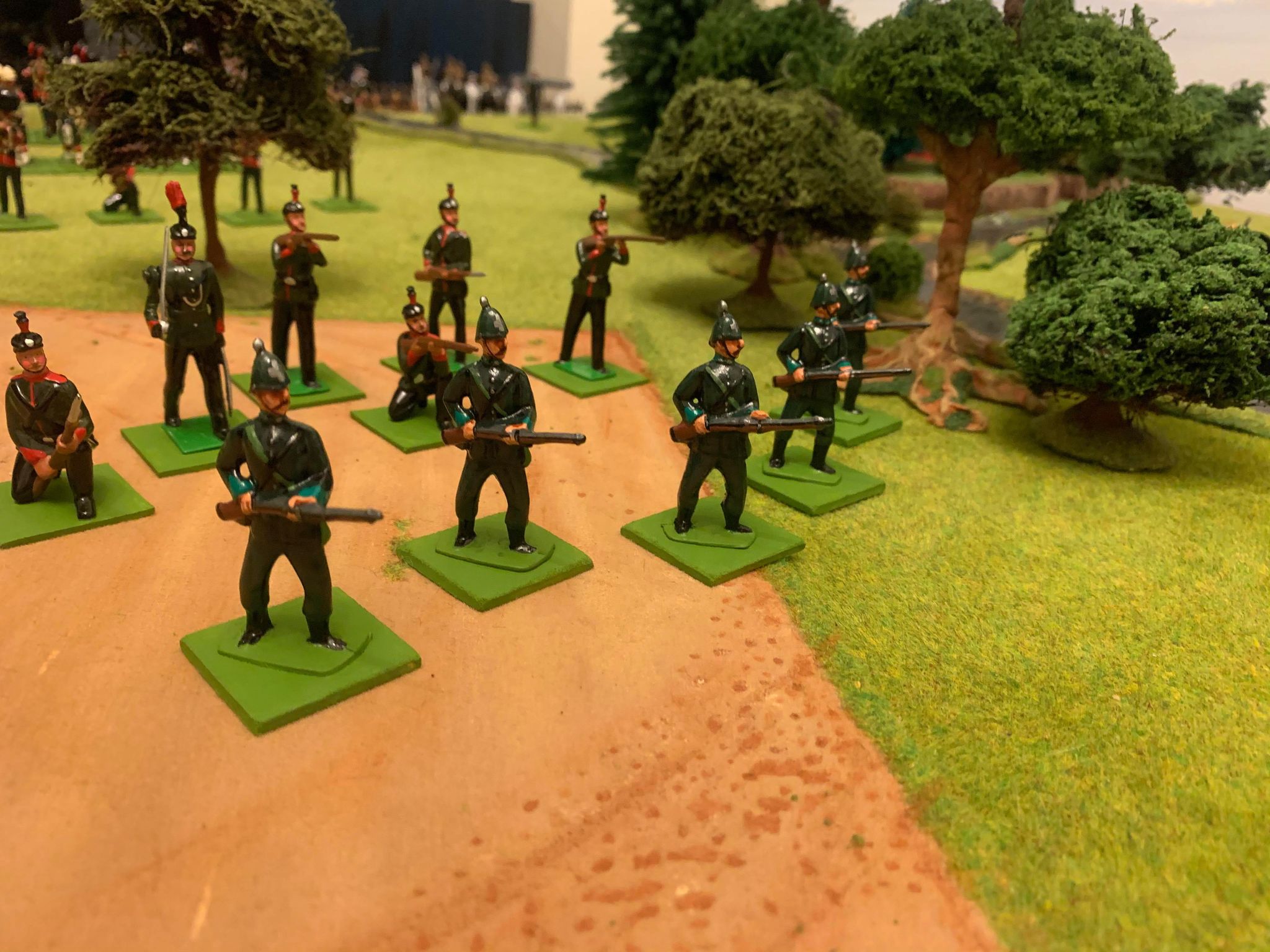 Wargaming with 54mm Toy Soldiers: LONDON IRISH RIFLES