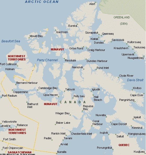 Tallest Building: Resolute Bay Map Pictures