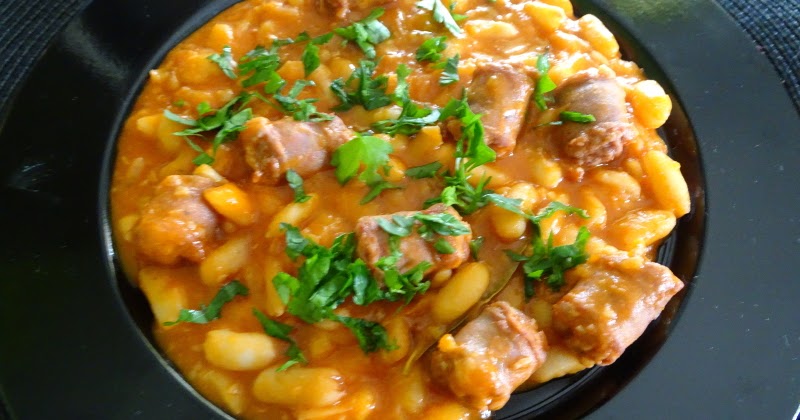 Le blog de Clementine: Haricots aux saucisses