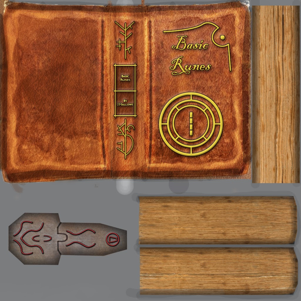Game Texture Development: Spellbook