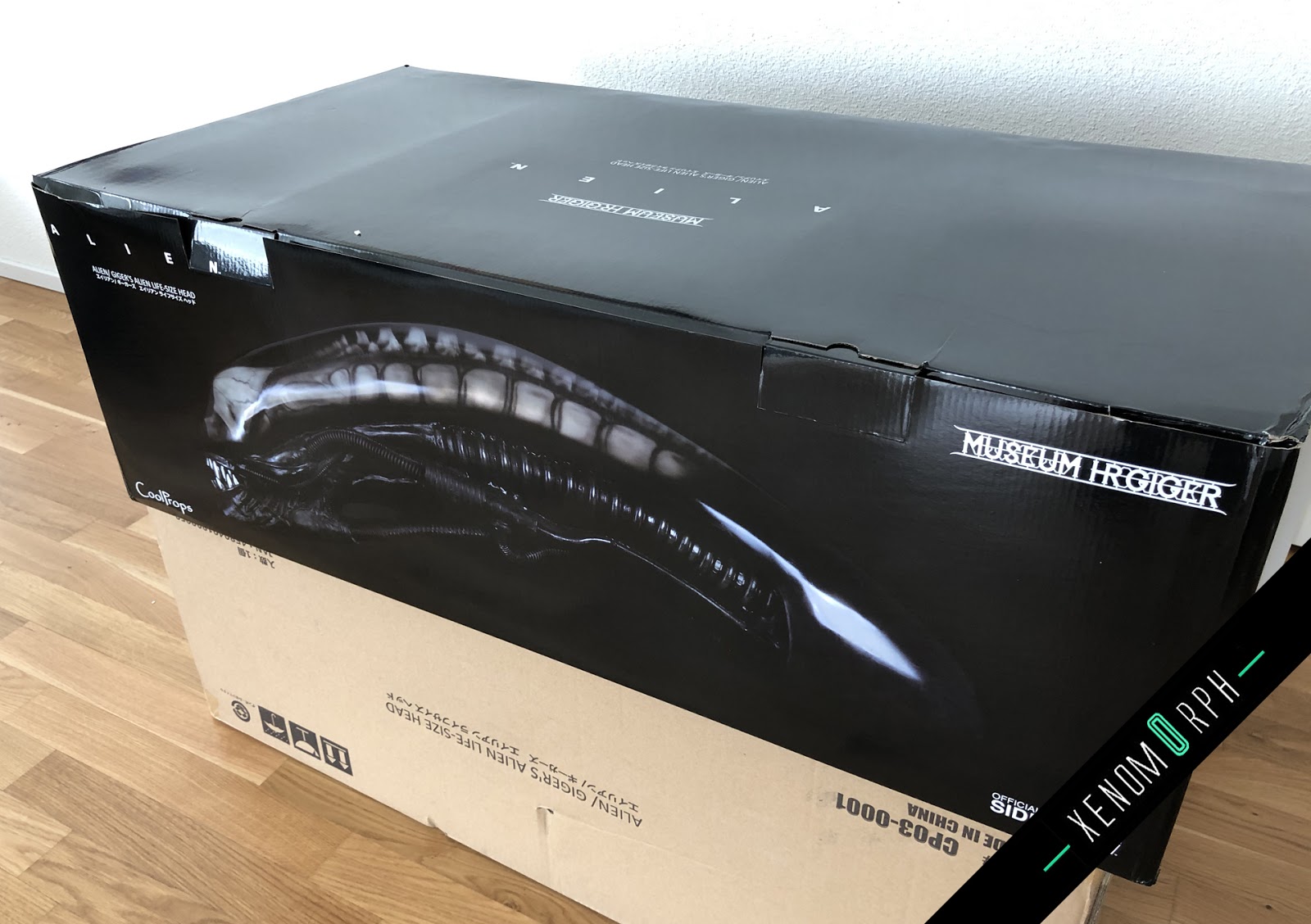 Coolprops Alien 1 Life-Size replica prop bust - approved by H.R. Giger ...