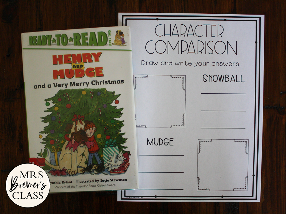 Henry and Mudge and a Very Merry Christmas | Book Activities | Mrs ...