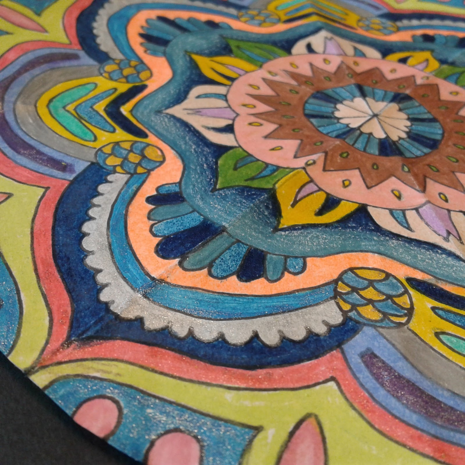 a faithful attempt: Symmetrical Radial Mandala Designs