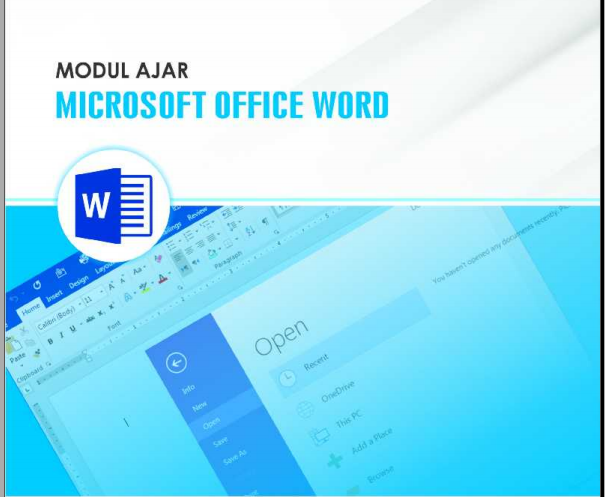 Modul Pembelajaran Microsoft Office Word ~ Alfan Fatoni AF Komputer