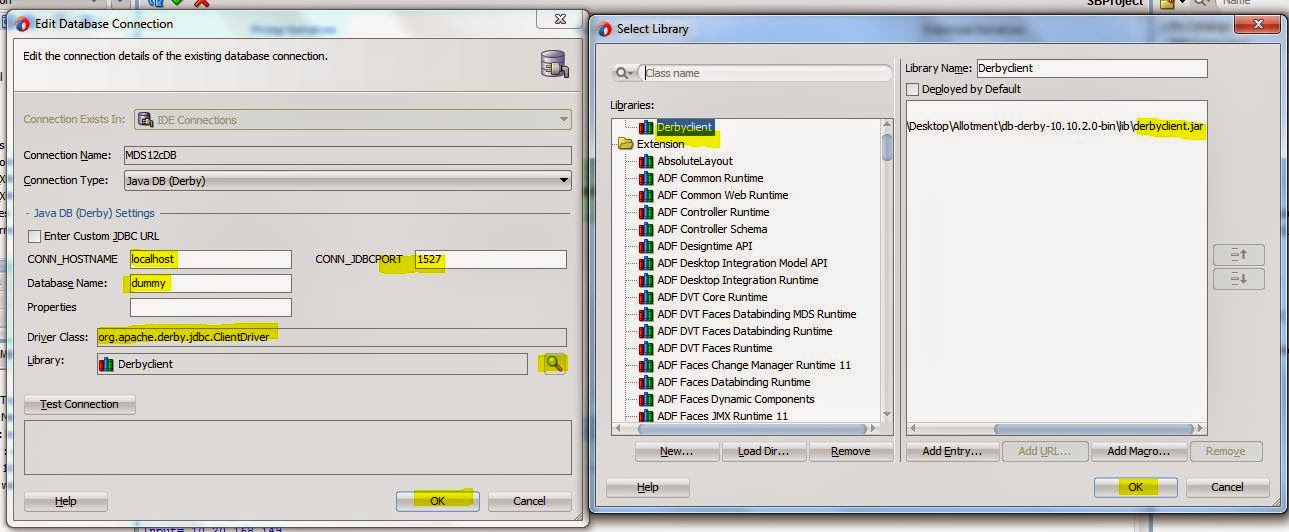 Learning SOA: Connect to the default derby database of SOA 12c Learning SOA: Connect to the default derby database of SOA 12c
