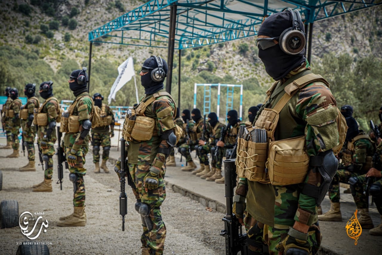 Historia y tecnología militar: Talibanes del batallón Badri 313