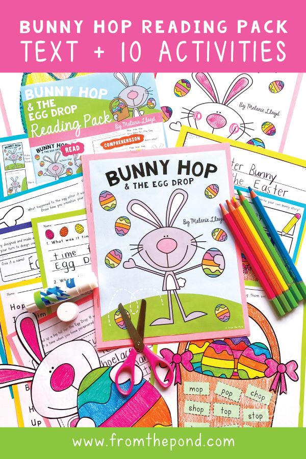 BUNNY HOP READING PACK | From the Pond