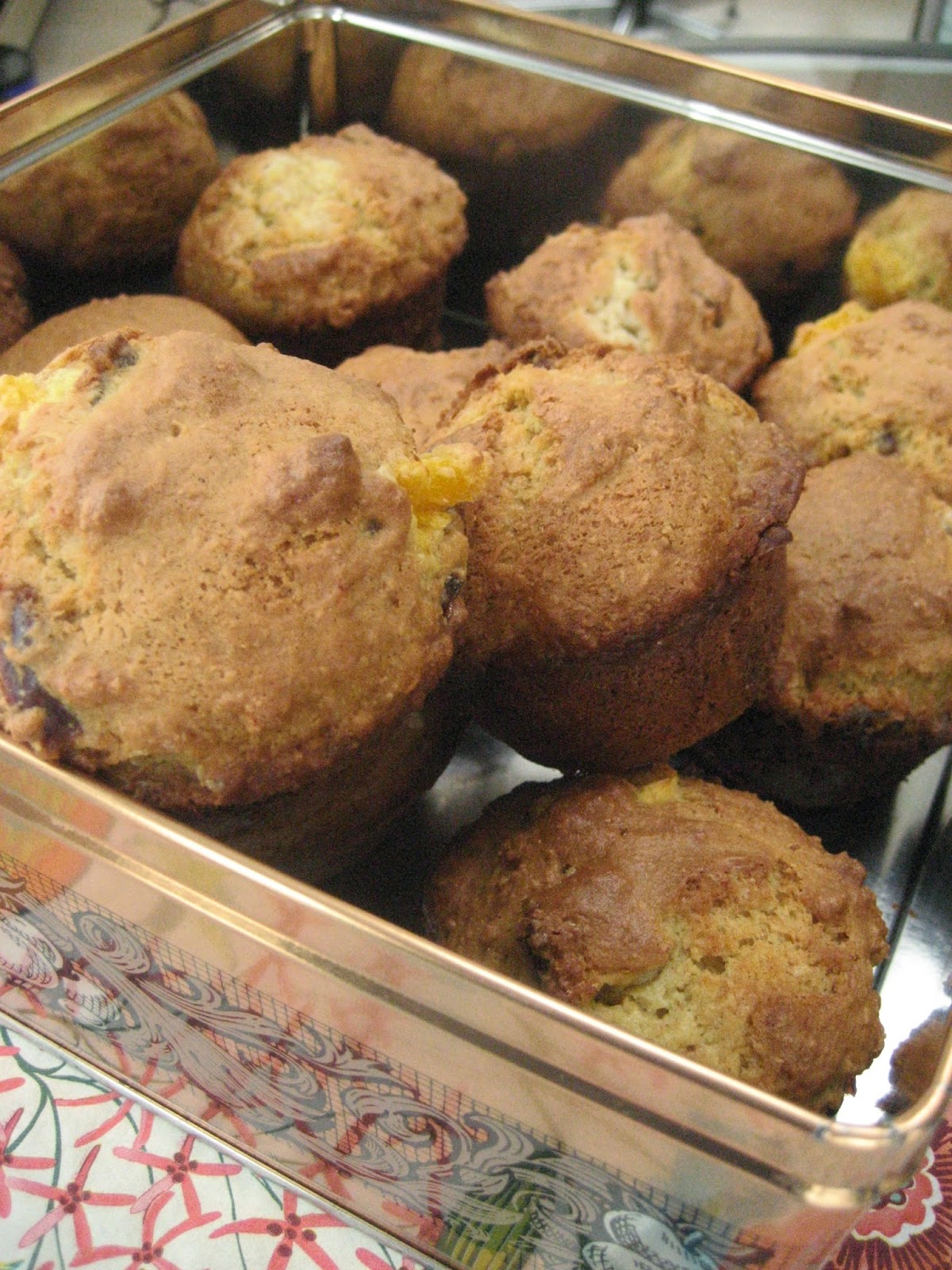 Marie est dans son assiette!: Muffins aux dattes et à l'orange