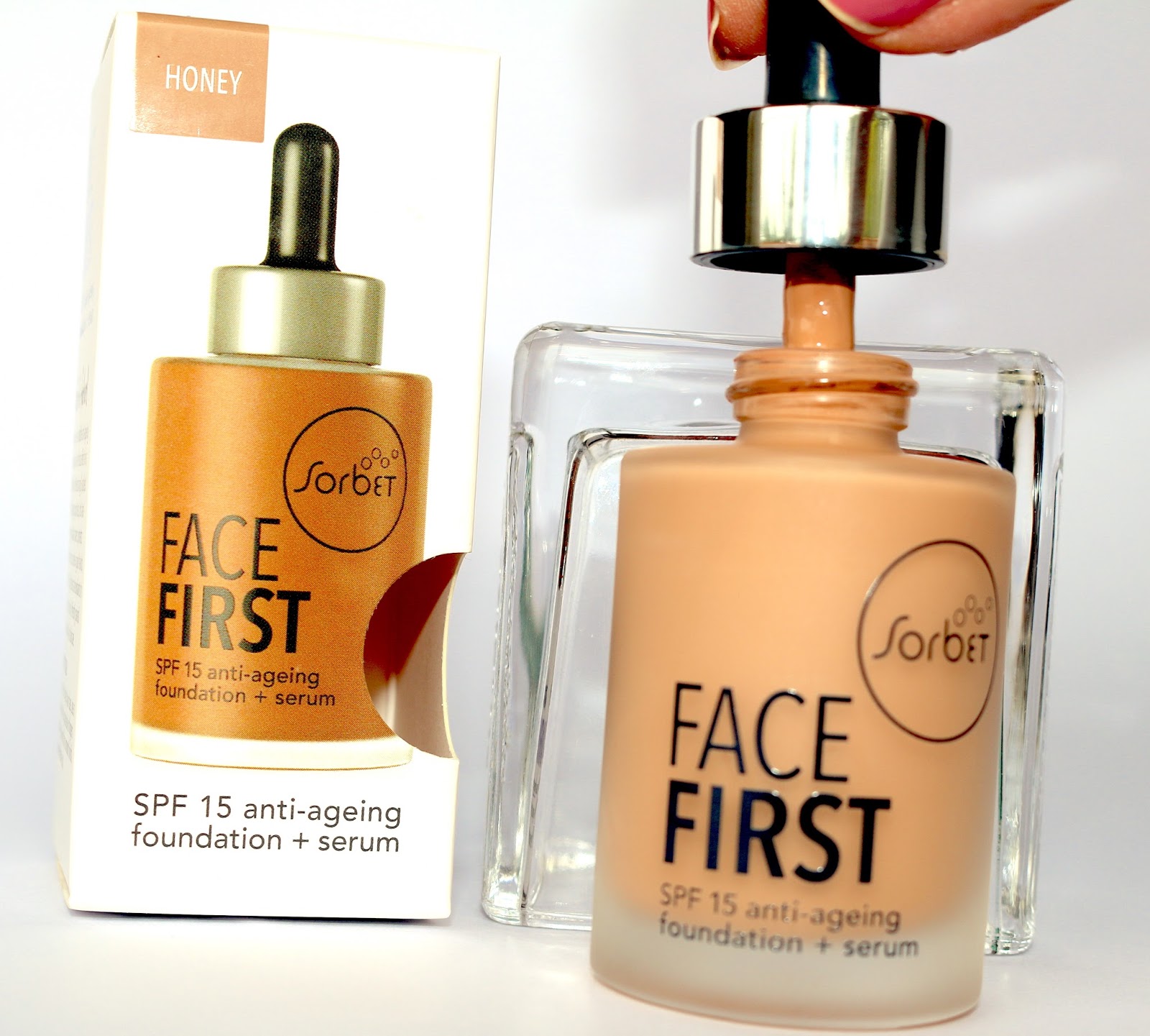 Beauty Shout Box: SORBET FACE FIRST SPF15 ANTI AGEING FOUNDATION +SERUM ...