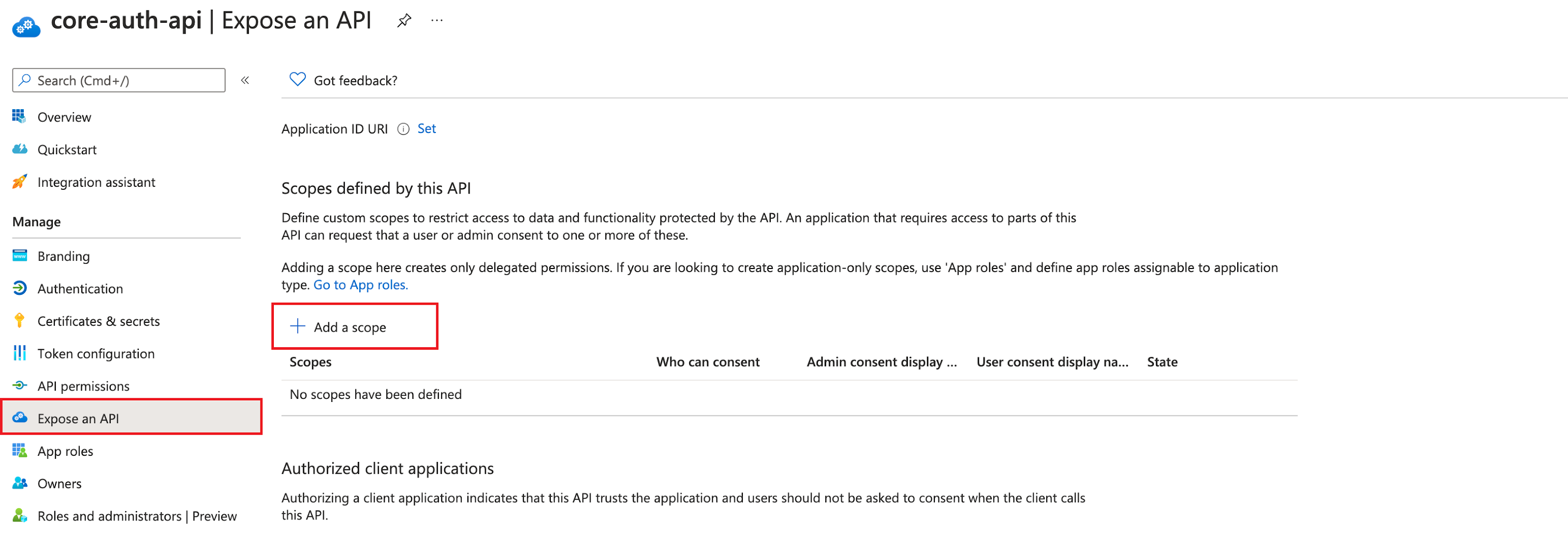 Asp Net Core Securing The Asp Net Core Api Using Azure Ad And User