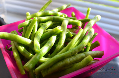 Color and Spices: Aloo beans...
