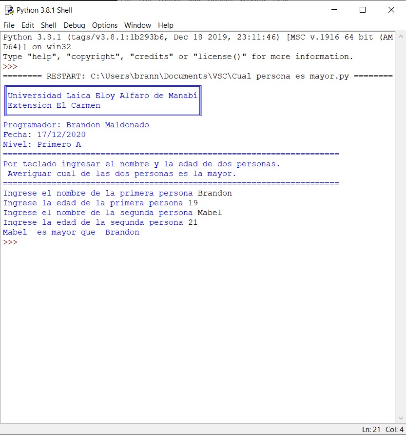 Programa (Diagrama de flujo y Código en Python)