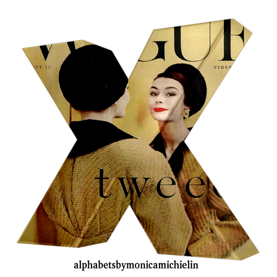 M. Michielin Alphabets: VOGUE PATTERNS MAGAZINE COVER 'GIRL AND MIRROR ...