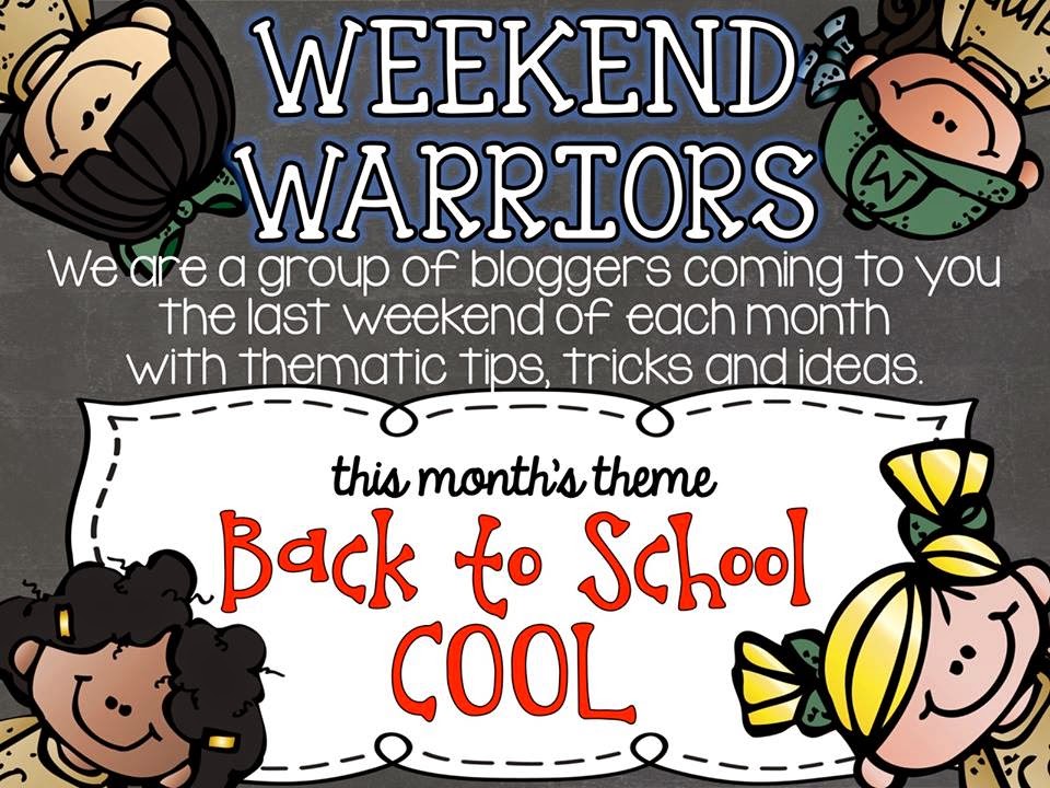 Weekend Warriors: Back to School Planning! | A Sunny Day in First Grade