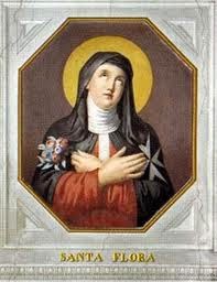 SANTA FLORA, EJEMPLO DE VALENTÍA CRISTIANA | Adelante la Fe ...