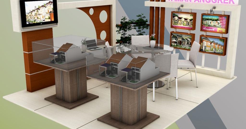 Booth Pameran - Antam Digital Printing