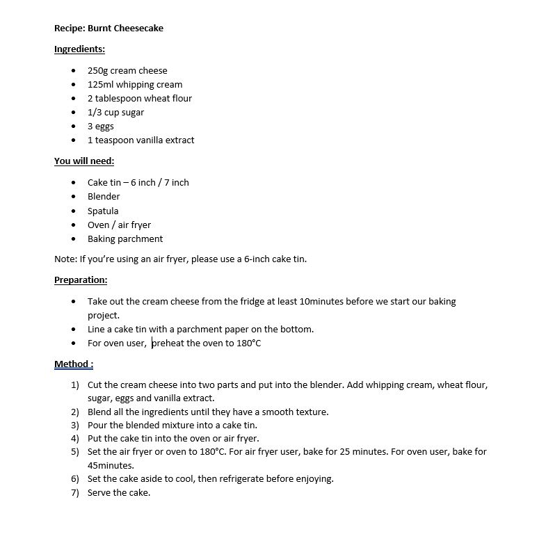 nanyfadhly: How to conduct baking / cooking class online for kids.