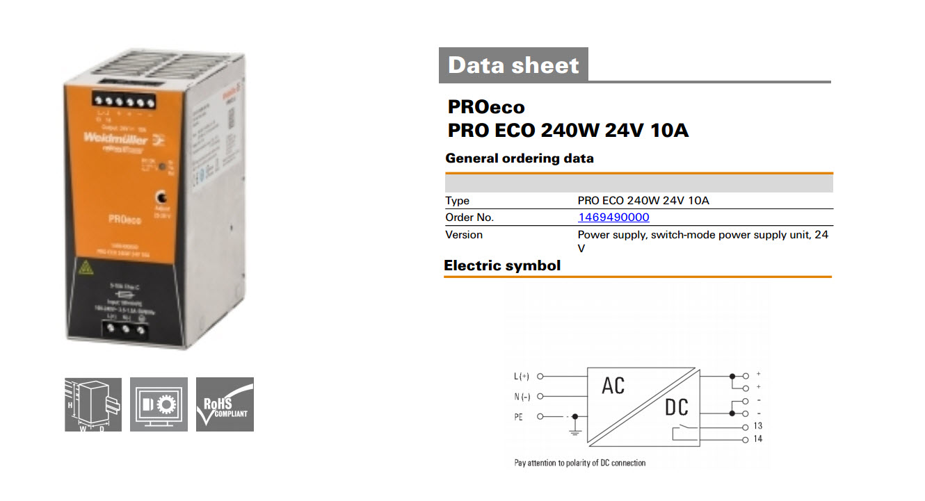 KRAUS & NAIMER VIỆT NAM: BỘ NGUỒN KHỐI WEIDMULLER | BỘ NGUỒN WEIDMULLER ...