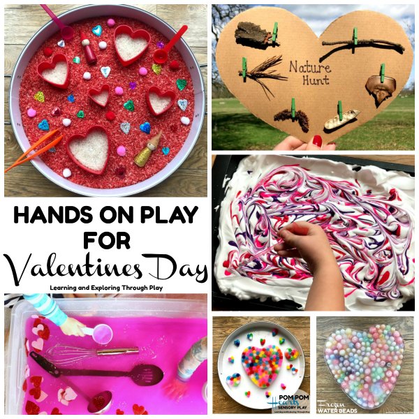 Learning and Exploring Through Play: Hands on Learning for Valentines Day