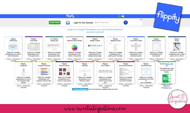 Technology Tips in Using "Flippity" Google Add-On™ | Sweet Integrations