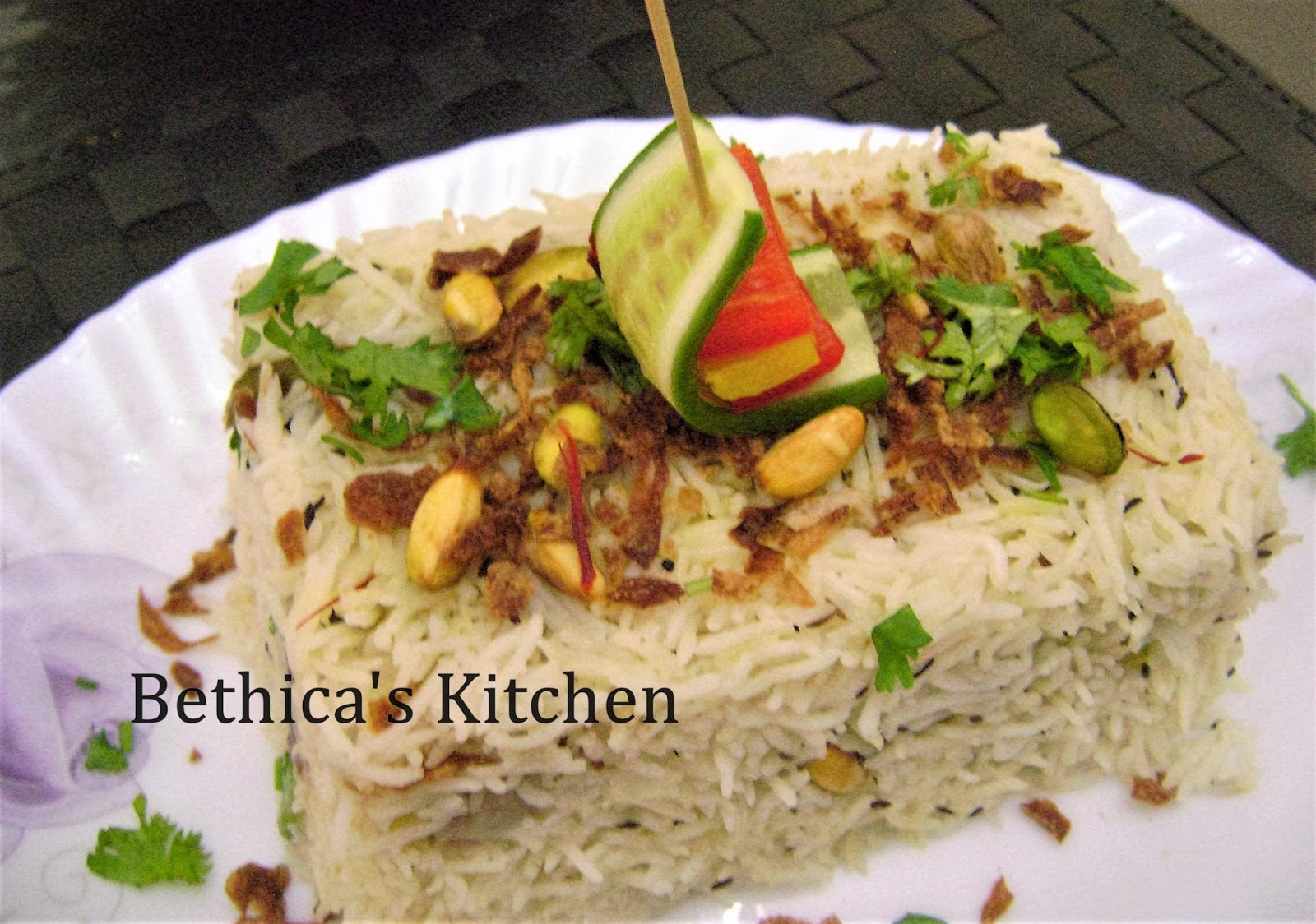 Bethica's Kitchen Flavours: Simple & Quick Khushka Biryani (Plain ...