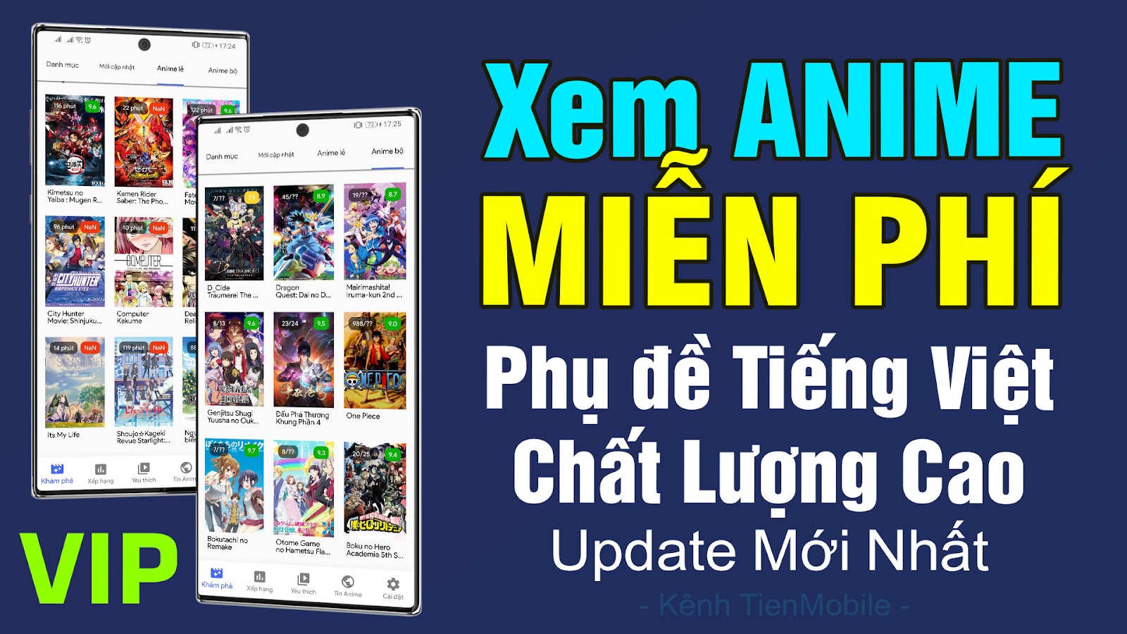 Chia sẻ App xem ANIME miễn phí phụ đề tiếng Việt (Vietsub) hay nhất cho ...