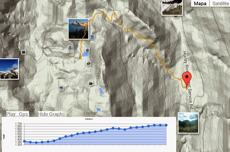 en CANADA: Excursión a Semaphore lakes