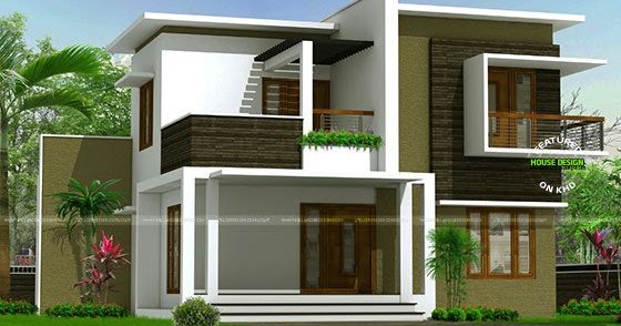Contemporary box model home architecture - Kerala Home Design and Floor ...
