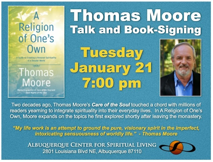 Barque: Thomas Moore: Meet Thomas Moore in Albuquerque this Tuesday