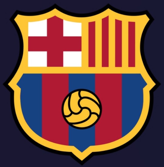 ESCUDOS DO MUNDO INTEIRO: NOVO ESCUDO DO F.C. BARCELONA