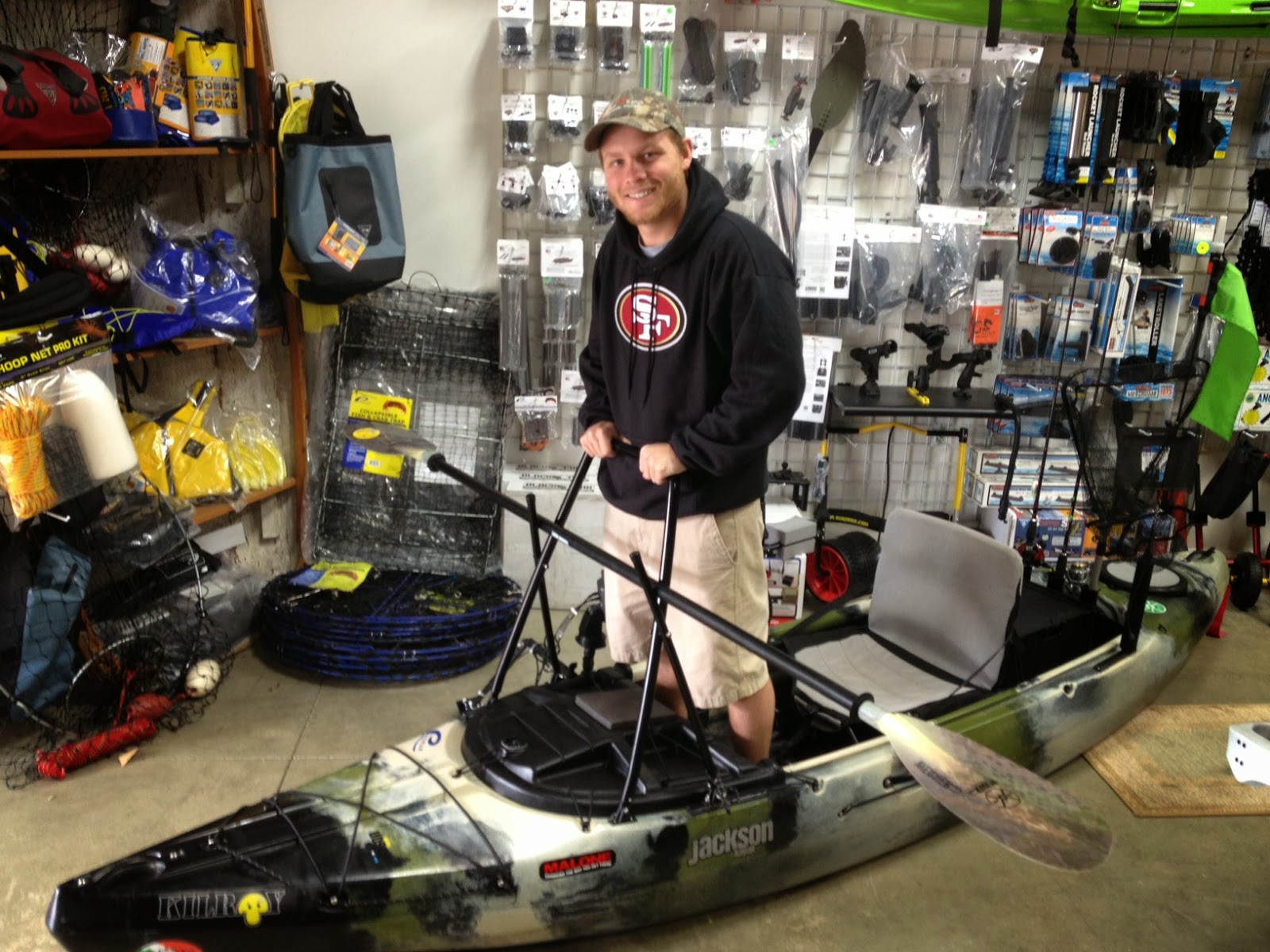 Headwaters Fishing Team: Stand up bar on the Jackson Kilroy.