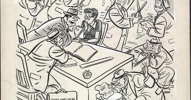 The Left Chapter: You Read Books, Eh?, Anti-McCarthy Cartoon 1949 ...