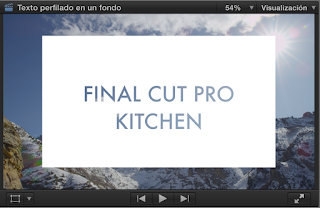 Final Cut Pro Kitchen