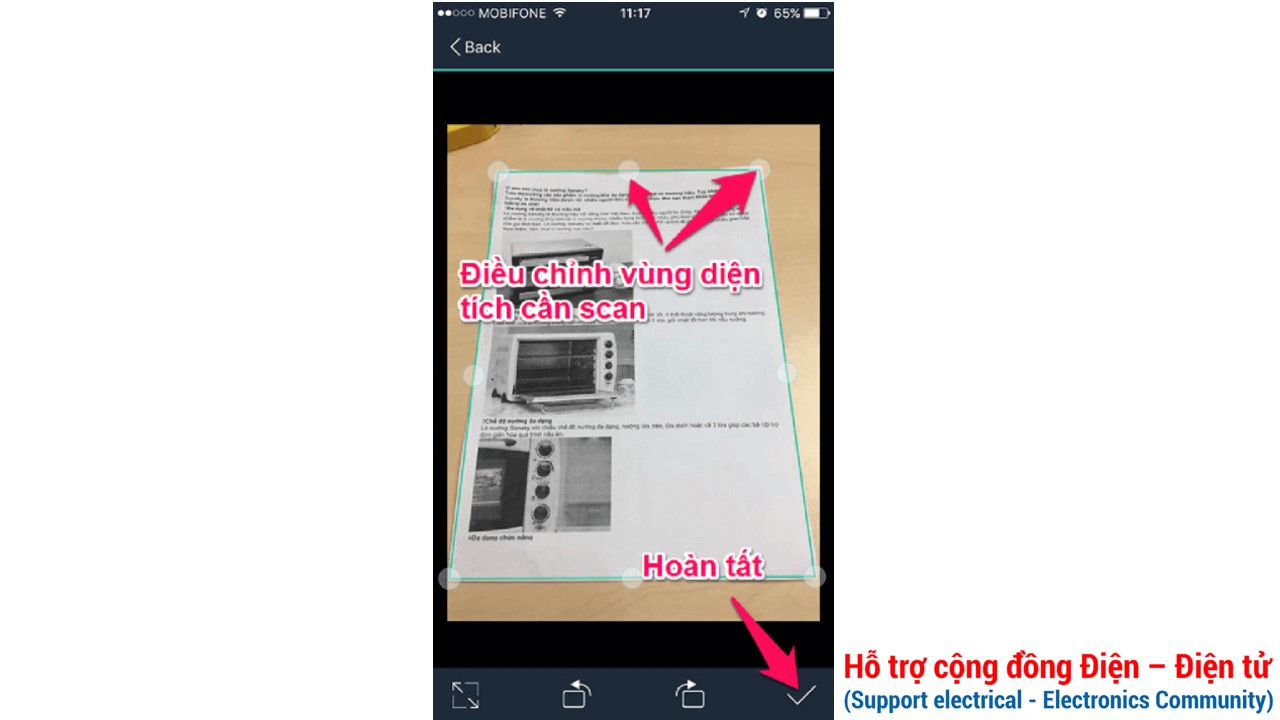 Hướng dẫn dùng app Camscanner để scan văn bản cho Android và ISO ...