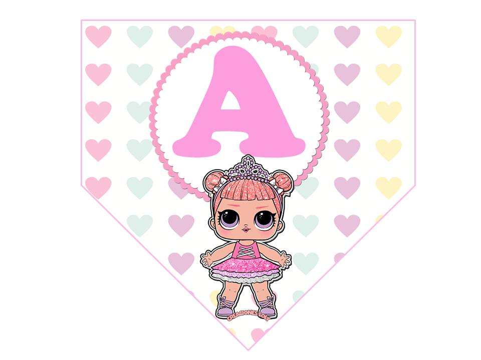 Creaciones Loly: Banderines Lol Surprise