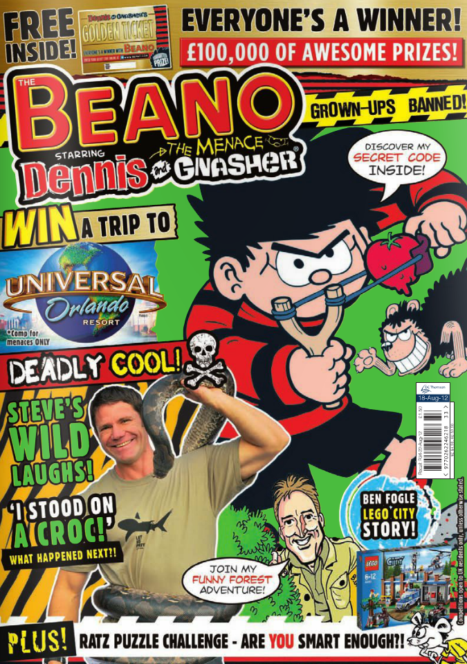Wacky Comics!: Tom Paterson returns to The Beano!